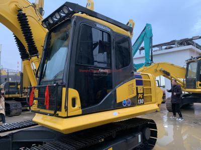 China Sterk vermogen en hydraulische stabiliteit 7 dagen levertijd Komatsu PC130 gebruikte graafmachine Te koop