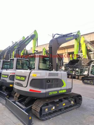 Cina ZOOMLION ZE75 mini escavatore realizzato per le esigenze dei vostri clienti a Shanghai in vendita