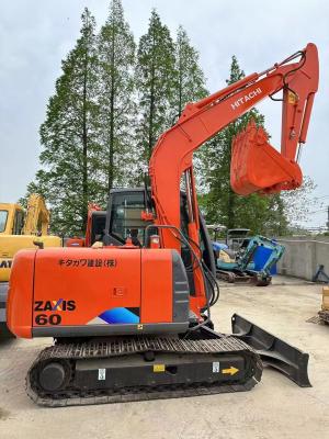 中国 90% 中古 6トンのHitachi ZX60ミニ掘削機 日本製 販売のため