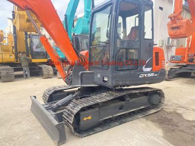 Cina Escavatori Doosan DH55 da 5 tonnellate in Corea certificati EPA/CE e con forte stabilità idraulica in vendita