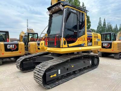 China Top-rated gebruikte Komatsu PC200-8 graafmachine uit Japan met originele hydraulische pomp Te koop