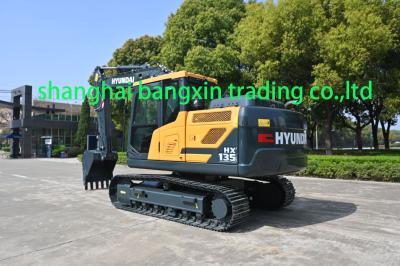 Cina Hyundai HX135 Escavatore 13,5 tonnellate 800 ore di lavoro Ingegneria Macchine per la costruzione in vendita