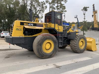 Cina Tempo di consegna del caricatore a ruote usato Komatsu WA470 7 giorni forte potenza e stabilità idraulica in vendita