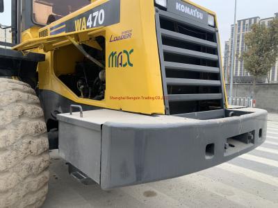 Cina Tempo di consegna del caricatore a ruote usato Komatsu WA470 7 giorni forte potenza e stabilità idraulica in vendita