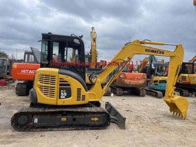 Cina Usato Komatsu PC55MR-2 mini escavatore 28.5k anno 2021 in ottime condizioni in vendita