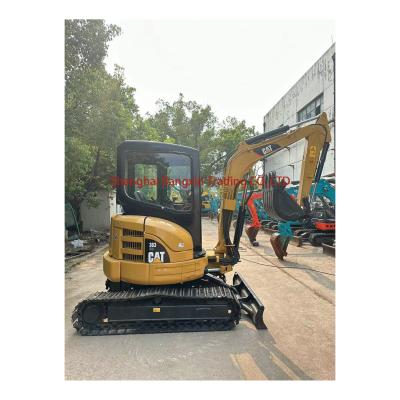 China Cat 303c Graafmachine Gebruikte mini graafmachine met originele hydraulische pomp in grote vraag Te koop