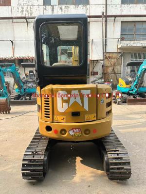 China Forte potência e estabilidade hidráulica Pequena máquina mini escavadeira usada CAT 303 à venda