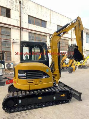 Cina 304CCR Mini escavatore macchine usate con 700 ore di lavoro e valvola idraulica originale in vendita