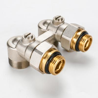 China Floor Heating Systerm Thermostatic Radiator H Valve and Durable for Underfloor Heating for sale