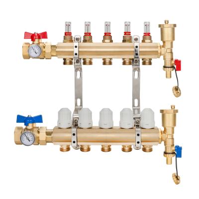 China Floor Heating System Manifold DR-1502A The Essential Component for Radiant Heating for sale