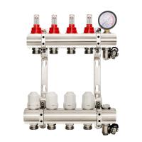 China Effortless Temperature Control Floor Heating Controls System with Brass Manifold for sale