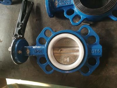 China 6 Inch Cast Steel Butterfly Valve , High Performance Butterfly Valves for sale