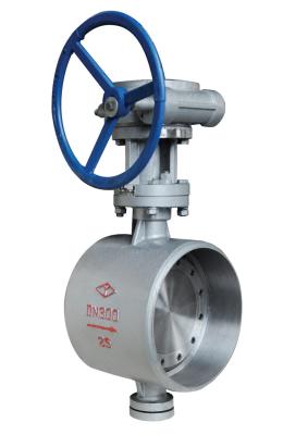 China Welded Type DN300 Wafer Style Butterfly Valve PN25 Pressure Low Friction for sale