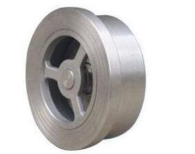 China Wafer Swing Check Valve H71H Pistion Type Carbon Steel Material Power Saving for sale