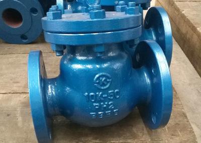China Cast Iron Swing Check Valve JIS B2002 / 2 Inch Check Valve Energy Saving for sale