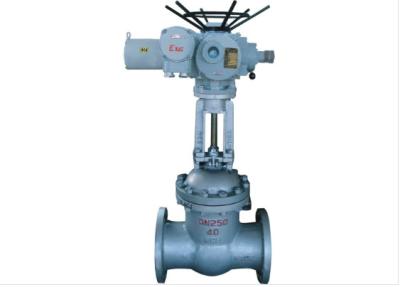 China Steel Taper Seat Water Gate Valve / Automatic Gate Valve With Cartridge Spindle DN 800 PN 64 for sale