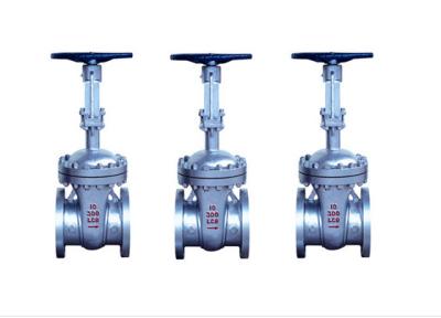 China Cast Steel Flanged Gate Valve , 6 Inch  Forged Steel Gate Valve 150 PSI Wheel Handle Operating Type for sale