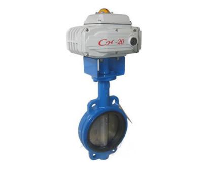 China EPDM Lined Electric Actuator Cast Steel Butterfly Valve For Drink Water 2