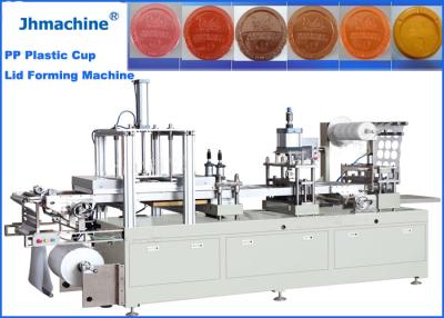 China Moldee la máquina plástica cambiable fácil de Thermorforming para la tapa de la taza de café en venta