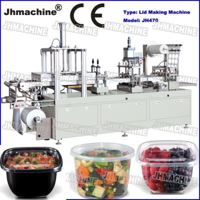 China Categoría alimenticia plástica automática de la máquina de Thermorforming de la hoja del polipropileno de la tapa tranparent de la taza en venta