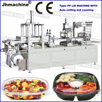 China New Condition PP Transparent Sheet Automatic Plastic Lid Machine For Bawl Cover for sale