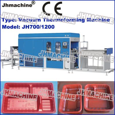 China Máquina plástica automática de Thermoforming del vacío de la hoja del picosegundo de la venta caliente para las bandejas de la galleta en venta