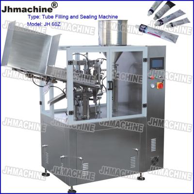 China Relleno del tubo y máquina laminados automáticos del lacre para la crema dental en venta