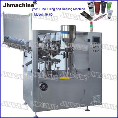China Relleno laminado automático de alta velocidad del tubo y del tubo de Aluminume y máquina del lacre en venta