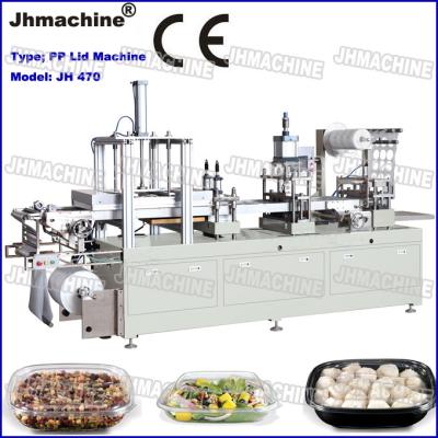 China Nueva máquina plástica automática de la tapa de la hoja de los PP que viene para las tapas/las bandejas de la cubierta Bawl en venta