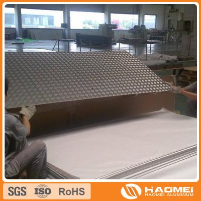 China Best Quality Low Price 5 Bars Aluminum Tread Sheet (Mirror Finish 5754 H112) for sale