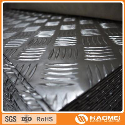 China Best Quality Low Price aluminium 5 bar chequer tread plate 100% recyclable factory manufacturer for sale