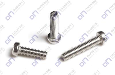China Slotted pan head screws for sale