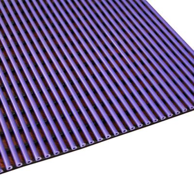 China 13 mm Swimming Pool Anti Skid Safety Floor Mat PVC Hollow Tubes for sale