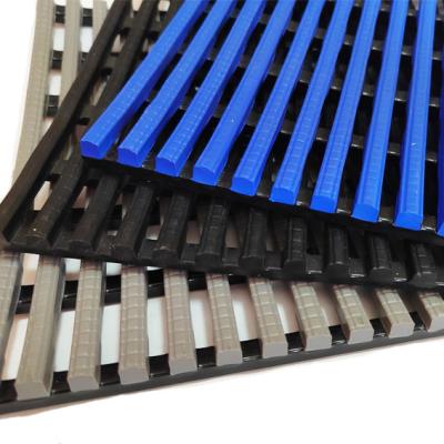 12 mm παχιά PVC πλέγμα ανθεκτικό στην ολίσθηση ξυπόλητος στρώμα ασφαλείας 60 X 100 Cm
