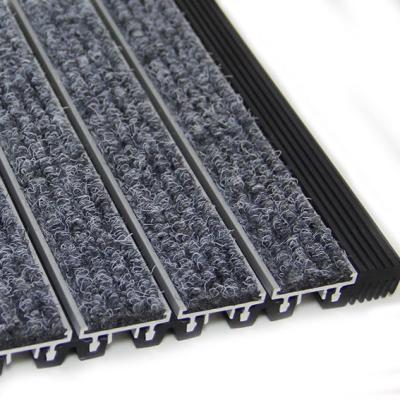 중국 호텔 쇼핑몰 알루미늄 바닥 매트 미끄러지지 않는 판매용