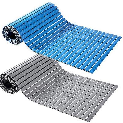 China PVC Anti Slip Floor Mat 45x75cm 6mm Thick for Shower Bathroom for sale