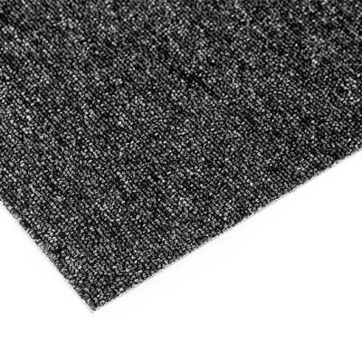 China Durable Eco-Friendly Modular Carpet Tiles with PVC Fiber Glass Backing and Tufted Textured Loop Pile for sale