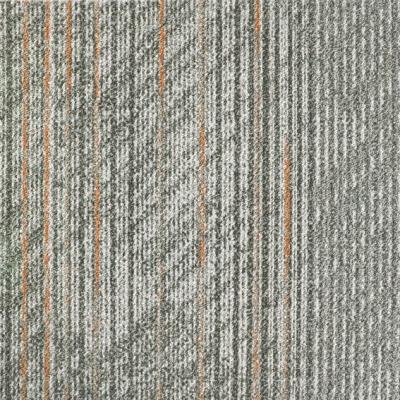 China Personalized Printed Modular Carpet Tiles With 550g Pile Stylish Design for sale