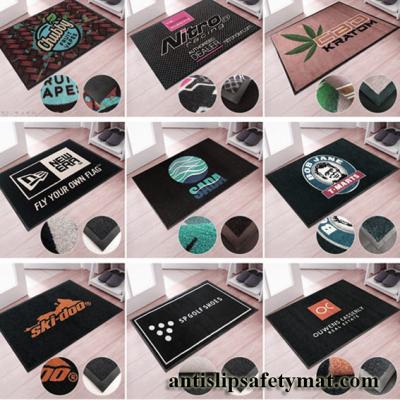 Cina 830*1500mm Logo Mats Custom Size Entry Mats su ordinazione residenziale in vendita