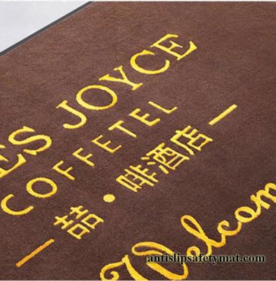 Cina SGS 83*150cm Logo Mats Advertising Promotional Welcome Mats su ordinazione per l'affare in vendita