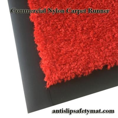 China 8.5MM 36 Inch Wide Commercial Carpet Runner Heavy Duty Entrance Matting Roll for sale