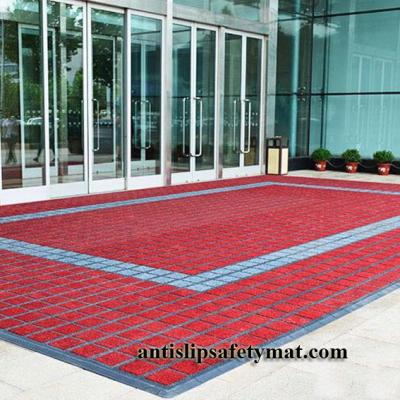 중국 모듈 이음새가 없는 인터로킹 PVC 매트 나일론 PP는 20 Ｘ 20 카펫 스퀘어를 충전합니다 판매용