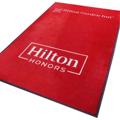 Cina Entrata di appoggio Mats Personalised Logo Door Mats 600x900 della gomma di nitrile del mucchio PA6.6 in vendita