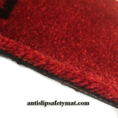 Cina Entrata di appoggio Mats Personalised Logo Door Mats 600x900 della gomma di nitrile del mucchio PA6.6 in vendita
