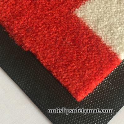 Cina Entrata di appoggio Mats Personalised Logo Door Mats 600x900 della gomma di nitrile del mucchio PA6.6 in vendita