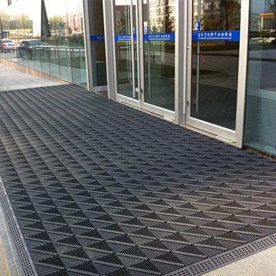 Cina Stuoie di plastica di collegamento dell'interno dell'entrata del ristorante delle stuoie 150*150MM del pavimento in vendita