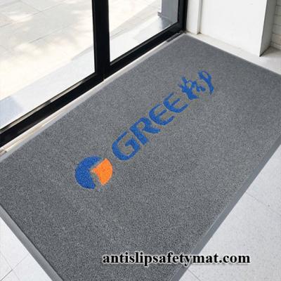 Cina Entrata commerciale Mats With Logo della pavimentazione 12mm del ciclo del PVC in vendita