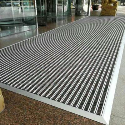 China Van het het Matwerk Hoge Verkeer van de aluminium de Commerciële Ingang van de de Douanegrootte Ingang Mats Residential for sale