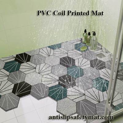 Cina Il vinile stampato non slitta Mat For Tile Shower in vendita