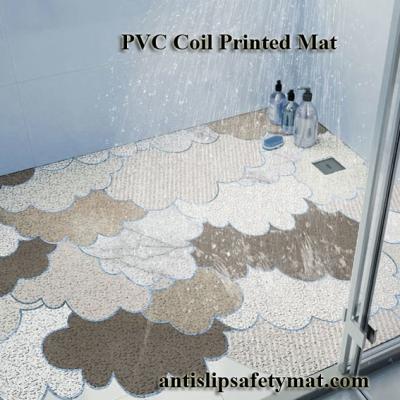 Cina Il vinile stampato non slitta Mat For Tile Shower in vendita